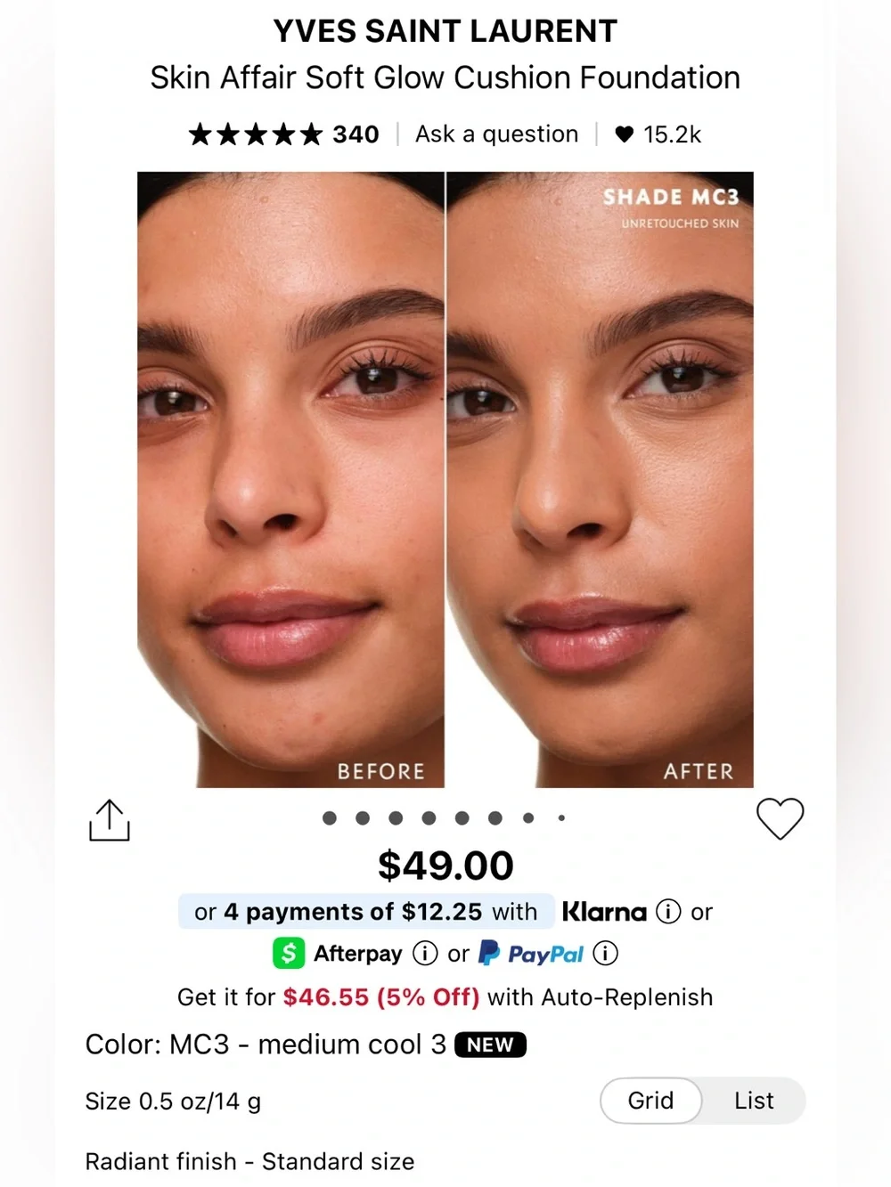 Yves Saint Laurent | Makeup | Ysl Yves Saint Laurent Soft Glow Cushion ...